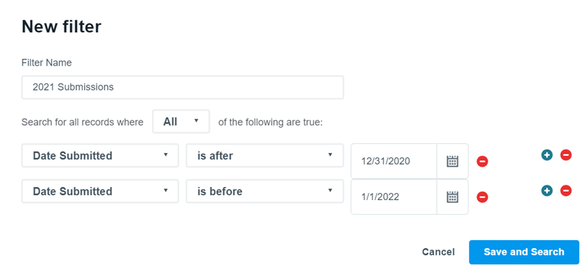 How to create a custom filter/report? How to create a custom filter/report?